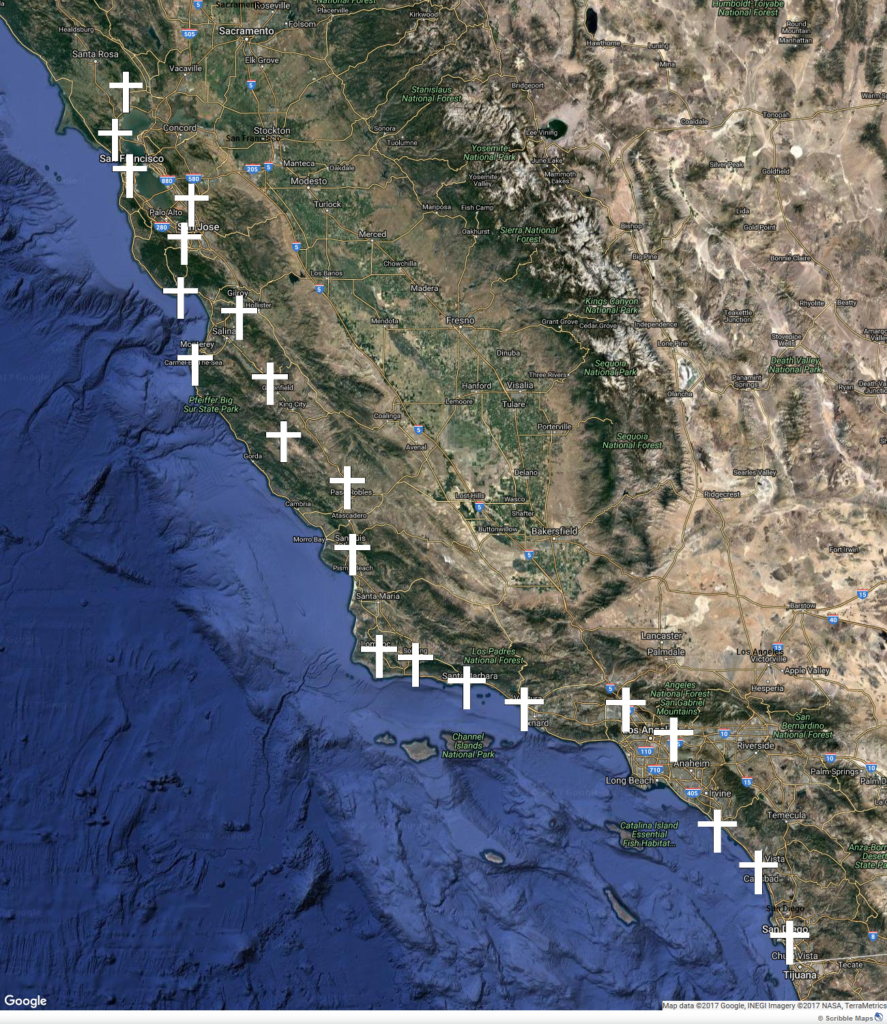 California Missions – Magnets From Everywhere