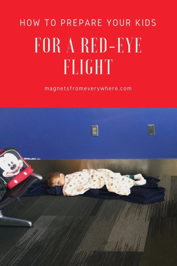 How to Prepare your Kids for a Red-Eye Flight – Magnets From Everywhere